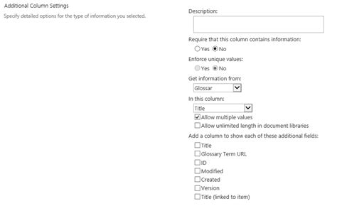 How To Build A Glossary In Sharepoint 2013 Fabian Neve