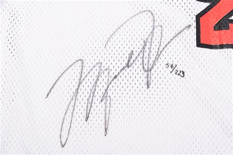 Lot Detail Michael Jordan 1984 85 Chicago Bulls Signed Roy Limited