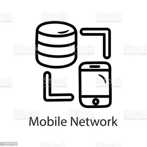 모바일 네트워크 개요 아이콘 디자인 그림입니다 흰색 배경 Eps 10 파일의 데이터 기호 0명에 대한 스톡 벡터 아트 및 기타