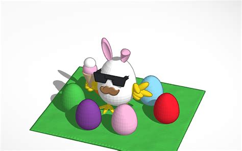 3d Design Easter Tinkercad
