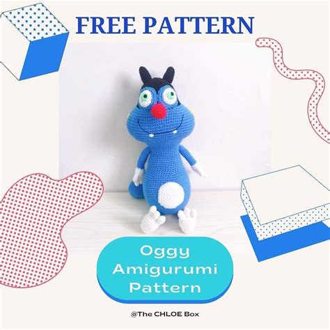 Free Pattern Oggy Amigurumi