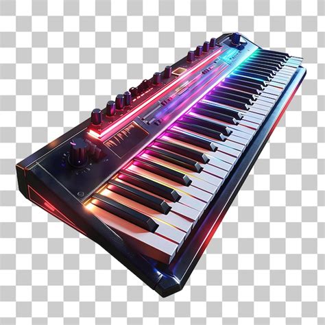 Premium Psd Illuminated Fullsize Keyboard With Bright Lights