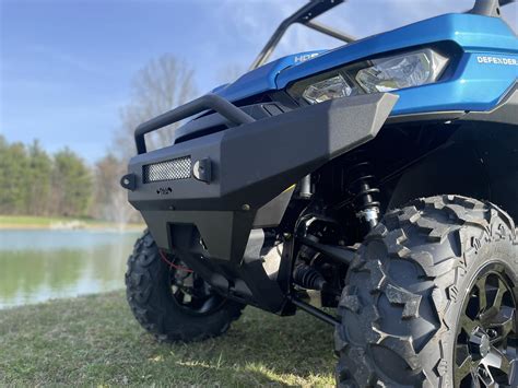 Full Protection Metal Can Am Defender Front Bumper