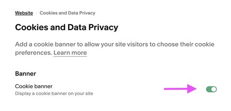 Why You Need A Cookie Banner On Your Squarespace Website And How To Customize It 2024 — Big