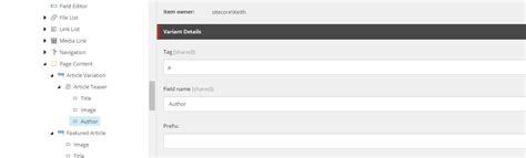 How To Display Linked Items Fields With Rendering Variants Using Sxa