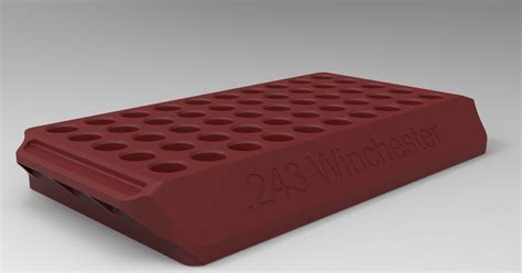 243 Reloading Tray By Ken226 Download Free Stl Model