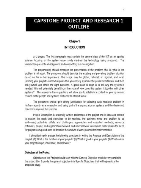 2021 Capstone Project And Research 1 Outline Pdf Conceptual Model