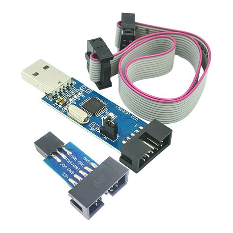 Programador Usbasp Usbisp Avr Isp Usb Asp Atmega8 Atmega128 Recto Y Tablero Bodega Aurrera