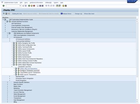 Sap Crm 7 0 Transaction Launcher To Launch Third Sap Community