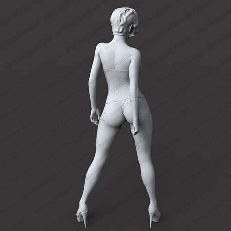 Sexy Girl Resin Figure Model Kit 124 Unpainted Unassembled Ebay