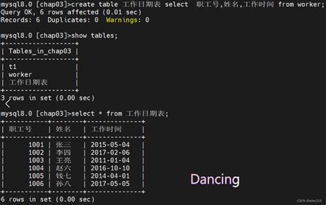 MySQL单表查询 CSDN博客