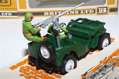 Britains Military Vehicles 9786 U S Jeep Mib 1970s Issue Db