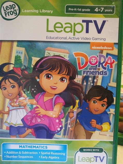 Leapfrog Leaptv Nickelodeon Dora And Friends Educational Active Video