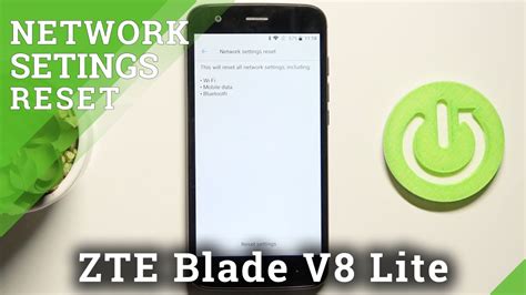How To Reset Network Settings In ZTE Blade V Lite Find Connection Options YouTube