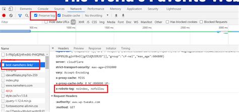 How To Add An X Robots Tag Header To Affiliate Links NameHero Blog