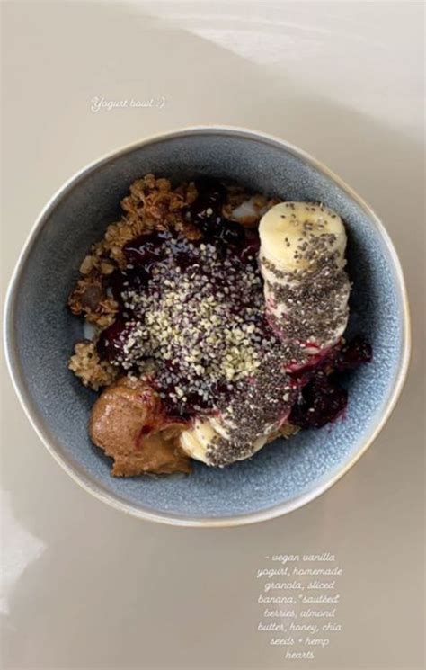 Vegan Yogurt Bowl Healthy Snacks Healthy Breakfast Vegan Snacks