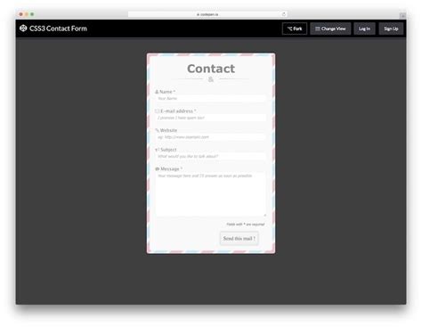 38 best free html contact forms with fresh new designs 2021