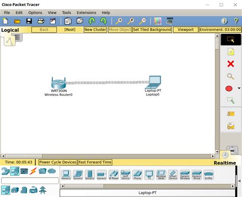 setting access point di cisco packet tracer