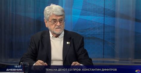 Тема на денот со проф Константин Димитров Сител Телевизија