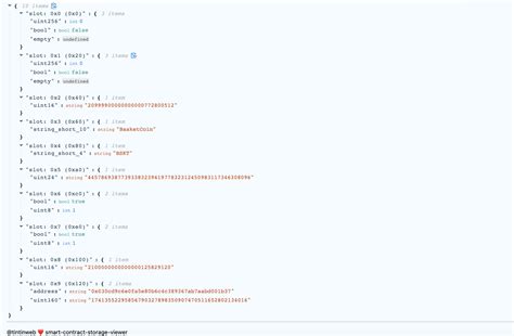 Github Tintinwebsmart Contract Storage Viewer 🔆🔎👀 Smart Contract