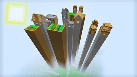 ЭТО САМАЯ ВЫСОКАЯ ДЕРЕВНЯ ЖИТЕЛЕЙ НОМЕР 13 В МАЙНКРАФТ Компот Minecraft Youtube