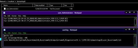 Determine If User Is Logging Into Domain Rsysadmin