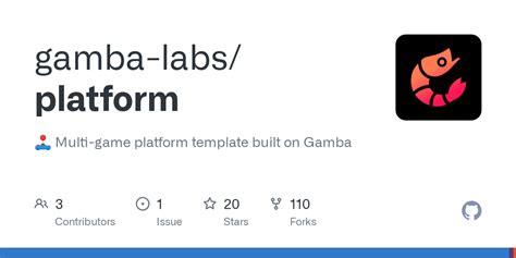 Github Gamba Labs Platform 🕹️ Multi Game Platform Template Built On