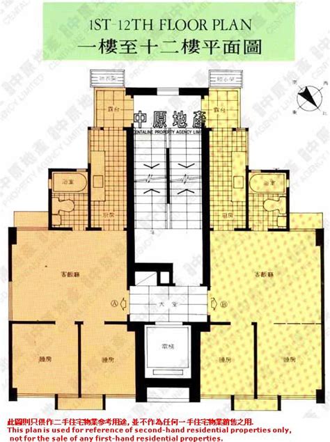 中原數據 長沙灣深水埗 福運大廈 的平面圖