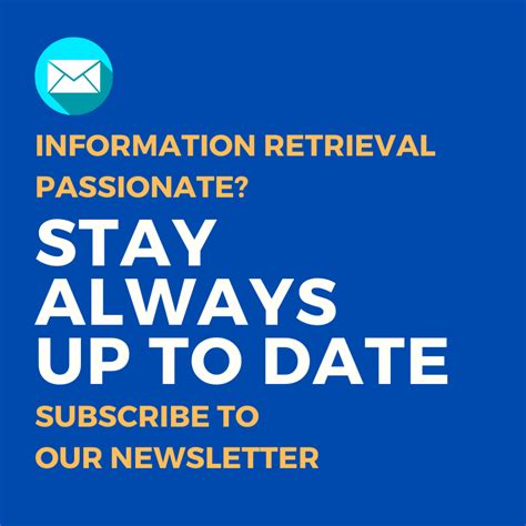Subscribe To Our Newsletter Sease Information Retrieval Applied