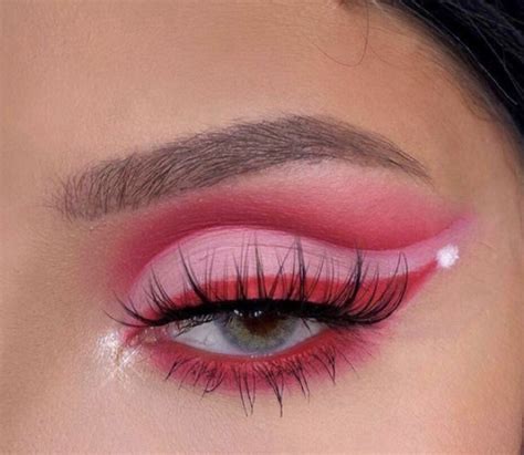 Red Eyeshadow And Eye Makeup Image 8506438 On