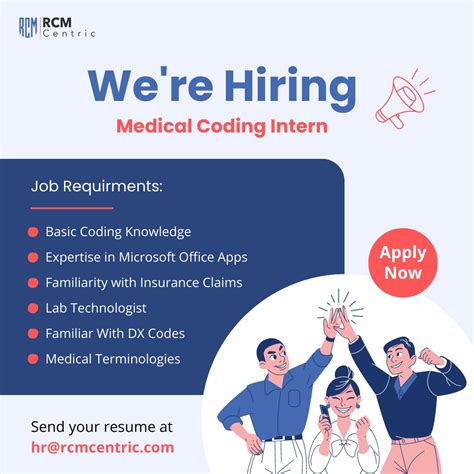 Rcm Centric On Linkedin Job Jobs Hiring Hiringnow Medicalcoding Coder Applynow Coding