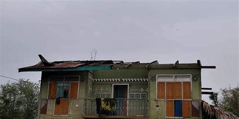 ပဲခူးတိုင်းနှင့် စစ်ကိုင်းတိုင်း၌ လေပြင်းတိုက်ခတ်ပြီး လူသေဆုံး၊ နေအိမ်န