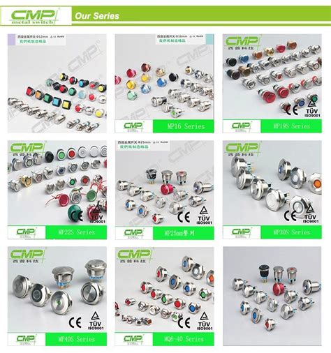 CMP Metal Mini No Spst Latching Push Button Mm Switch China Mm Switch And Mm Latching