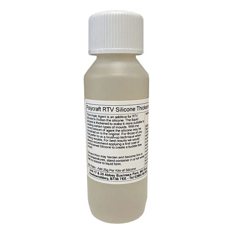 Polycraft Rtv Silicone Thixotropic Thickening Agent 125g Thixo In