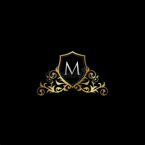 Luxurious Classy Letter M Logo Vector Stock Illustration Illustration Of Prince Home 107020450