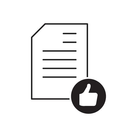 Premium Vector Authorization Approval Document Icon Design Isolated