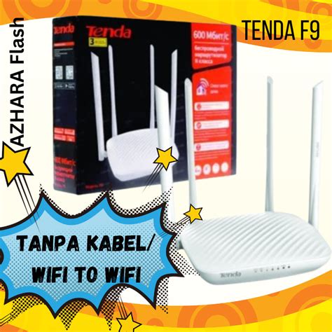 Jual Penguat Sinyal Wifi Tenda F Tanpa Kabel Langsung Wifi To Wifi