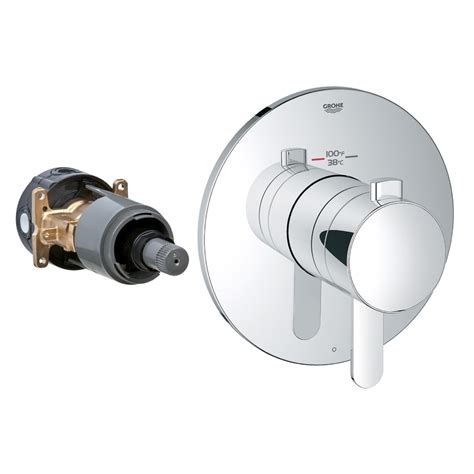 Grohe Chrome Lever Shower Handle At