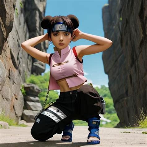 Tenten Ai Generated By Joshuaecw21985 On Deviantart