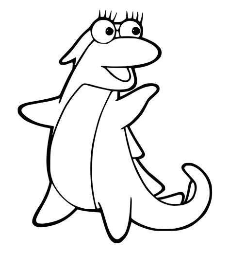 Isa Liguana Da Colorare Scarica Stampa O Colora Subito Online