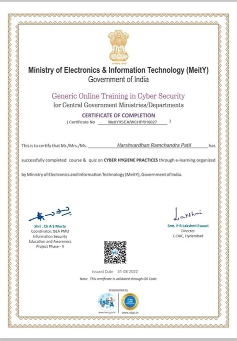 Cybersecurity Informationtechnology Harshvardhan Patil