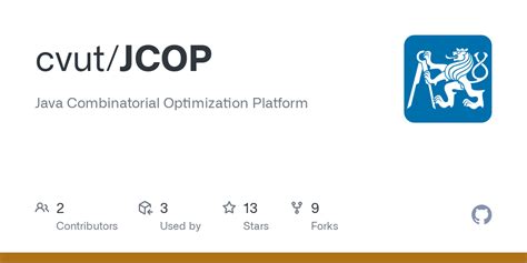 Github Cvut Jcop Java Combinatorial Optimization Platform