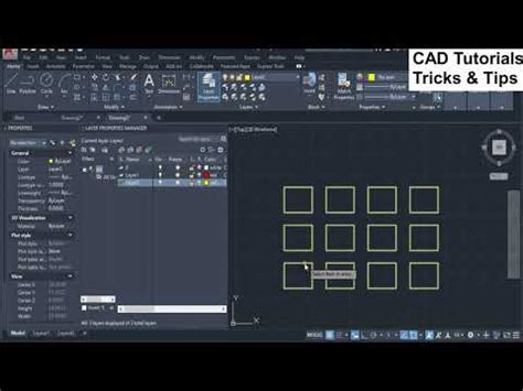 How Can We Change The Color Of ARRAY In AutoCAD Cad Tricks Tips