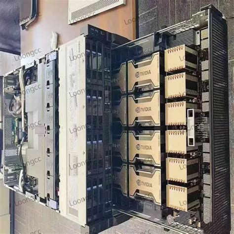 Nvidia 935 23587 0000 204 699 24612 1000 301 Air Cool Delta Hgx Gpu Baseboard With 8x A100 Sxm4