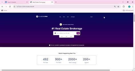Roha Ejaz Cheema On Linkedin Webdevelopment Realestate Frontenddevelopment Responsivedesign