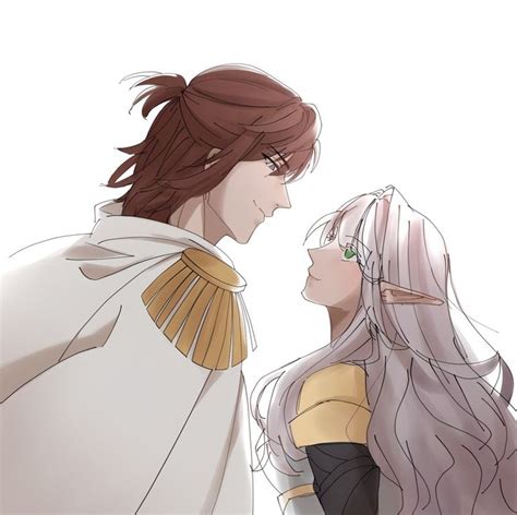 Arthur X Tessia The Beginning After The End Casal Anime Desenhos De