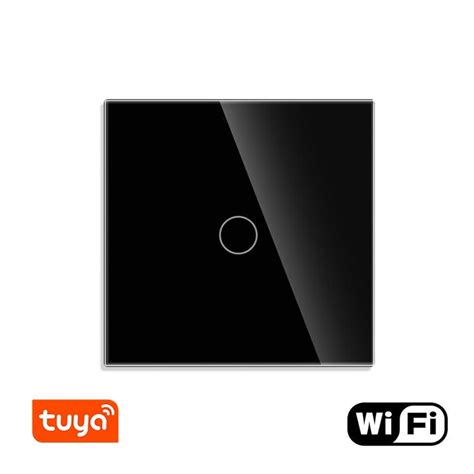 Wifi Unipolar Sensor Switch Feelspot Black 600w Valdymasmatavimai