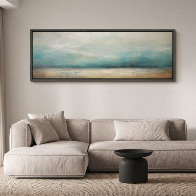Idea4wall Minimal Landscape Modern Abstract Coastal Serene Ocean