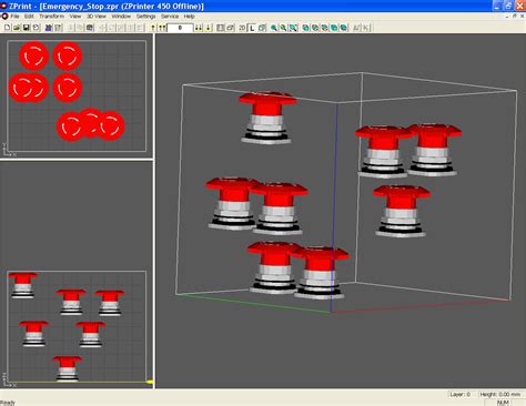Projet Cjp X60 3dprint Align Parts In Build