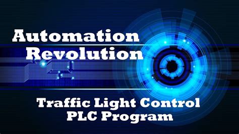 Traffic Light Control Plc Program Using Timers Plc Scada